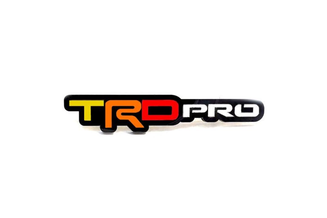 TRD Pro Logo Radiator Emblem for Auto, Adventure Gear, Custom Badge - Etsy