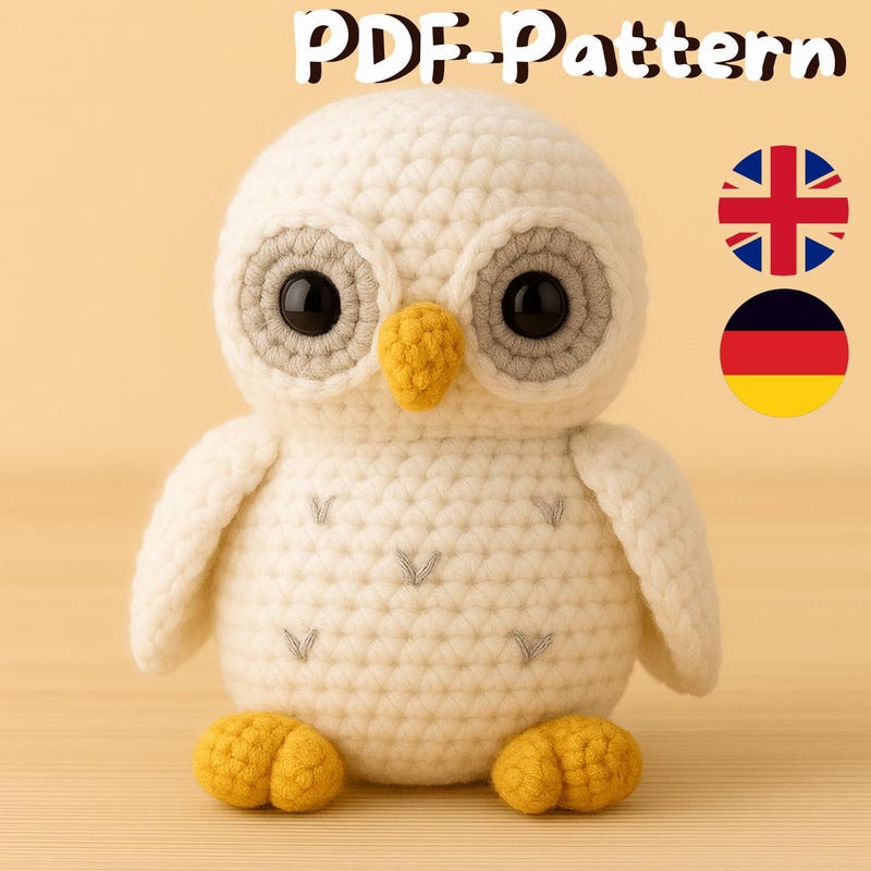 White Owl Plush Toys - Etsy