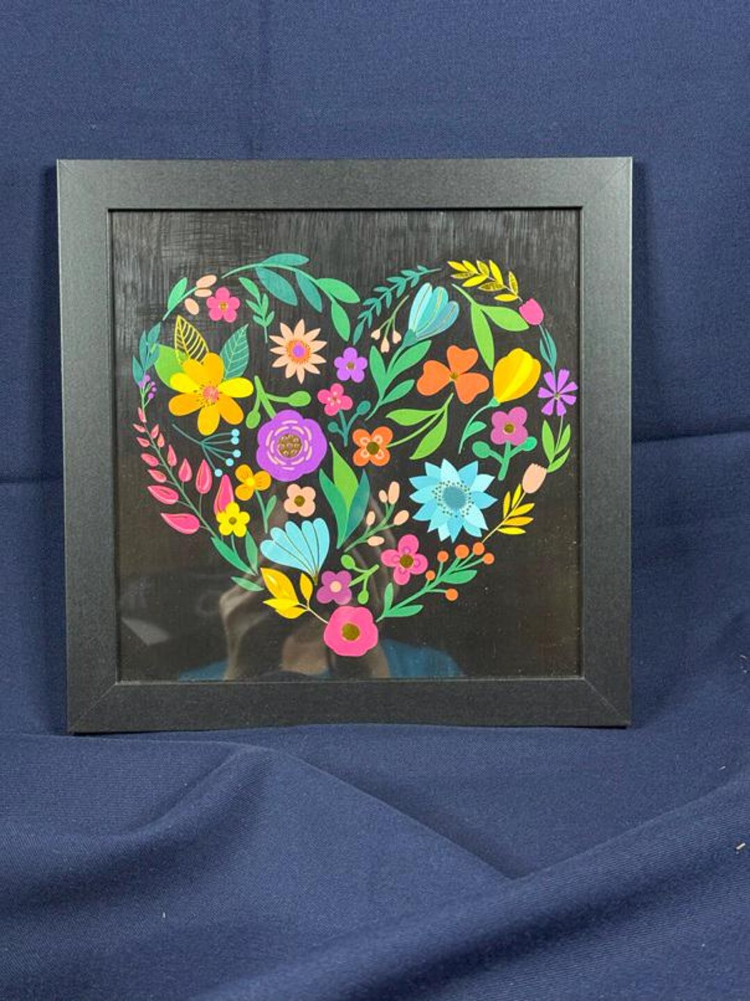9 X 9 Framed Scratch Art - Etsy