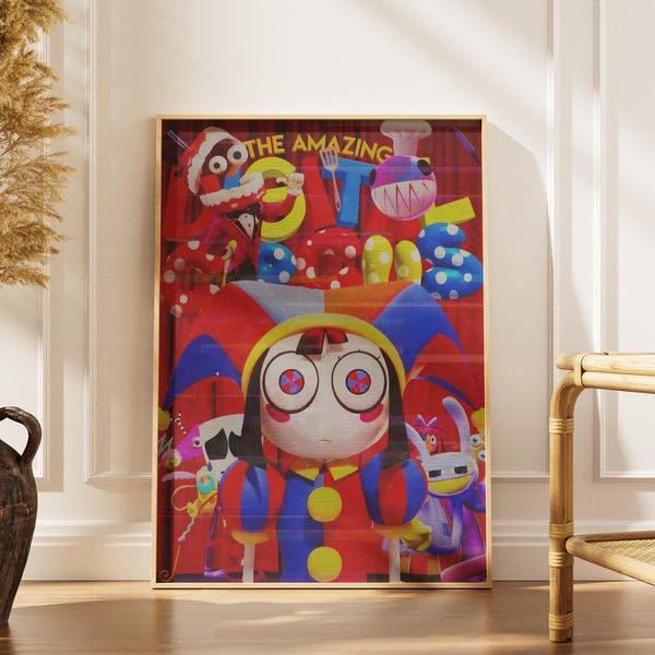 The Amazing Digital Circus Poster - Etsy