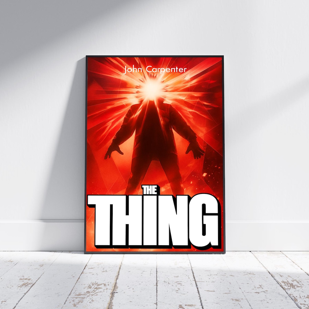 The Thing (1982) Poster – John Carpenter Cult Horror Movie Poster ...