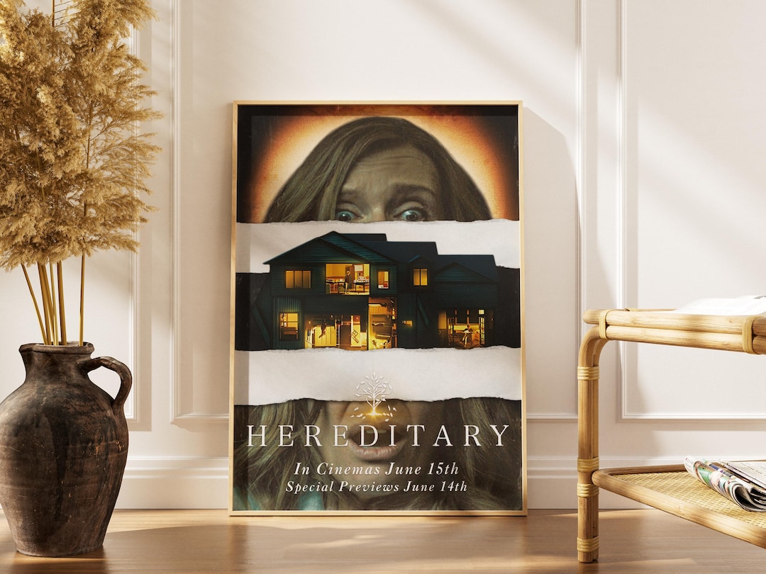Hereditary Movie Poster | Horror Film Digital Download | A24 Wall Art ...