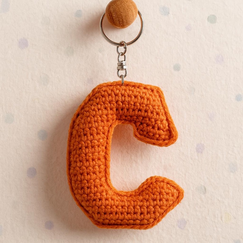 Amigurumi Letter C D F Crochet Pattern Set PDF : Stuffed Alphabet ...