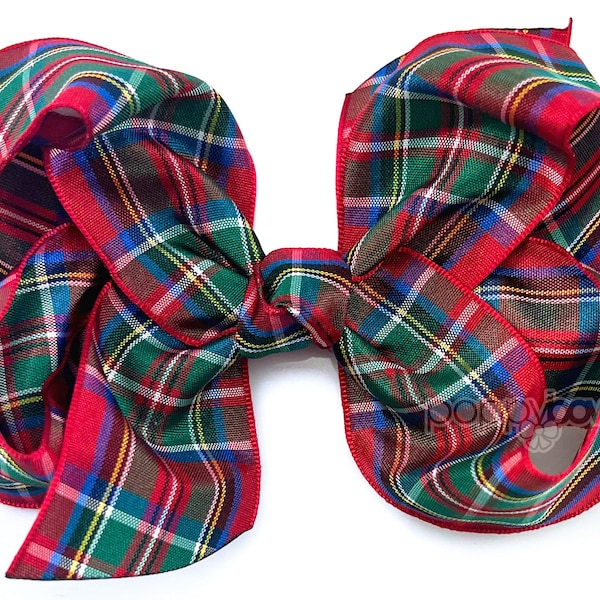 Holiday Hair Bows - Etsy