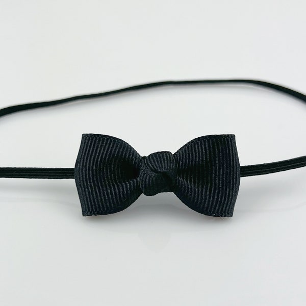 Small Black Bow - Etsy