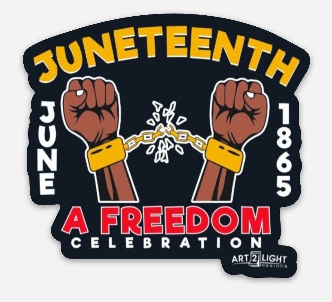 Juneteenth Sticker - Etsy