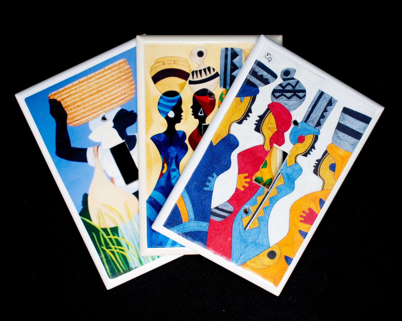 Silk Thread Art Switchplates - Etsy