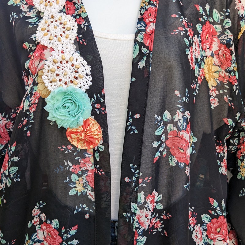 Upcycled Kimono - Etsy