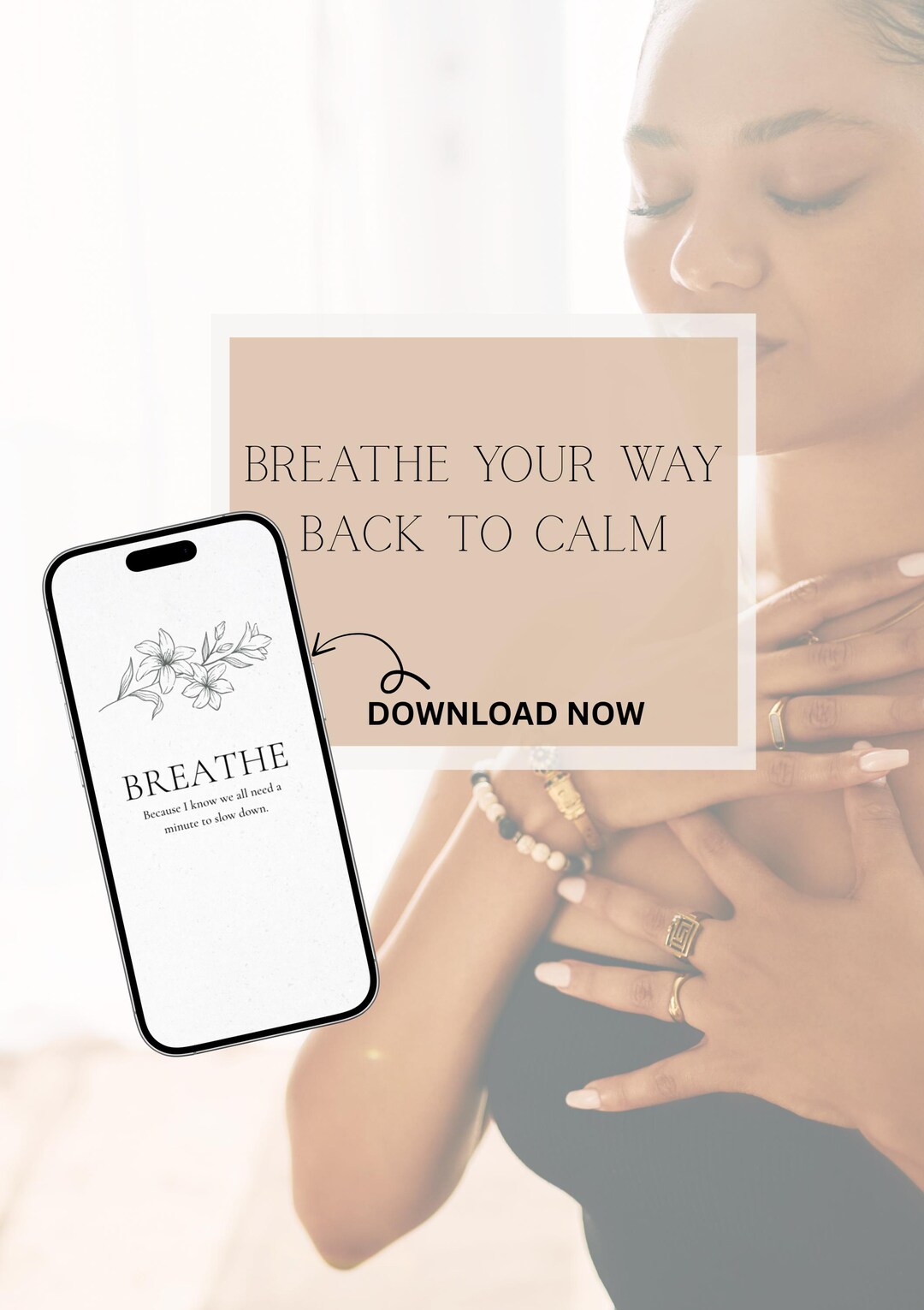 5 Simple Breathwork Exercises for Stress Relief & Clarity - Etsy