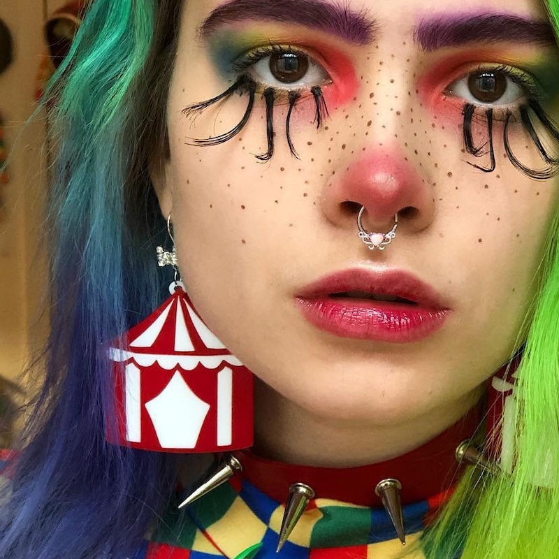 Circus Earring - Etsy