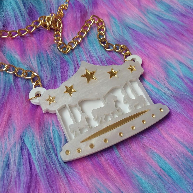 Carousel Necklace - Etsy
