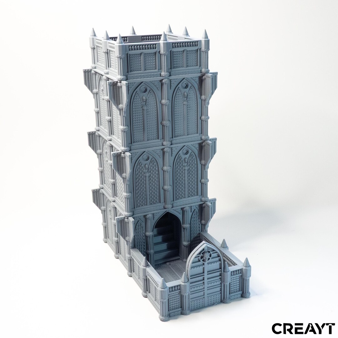 Cathedral of the Dawn: Detailed Gothic Church, D&D Tabletop Dice Roller ...