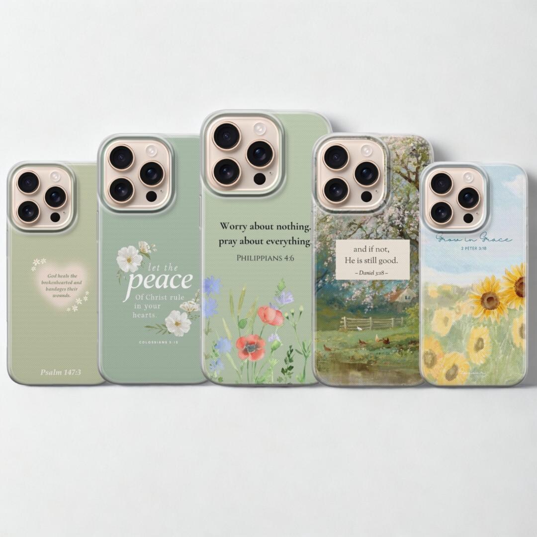 Bible Verse Phone Christian Scripture Quote Cover for iPhone 17 Pro Max ...