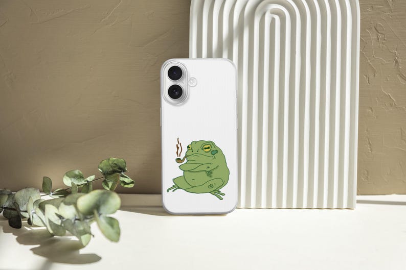 Capa para celular com estampa do Sapo Rabugento, arte de Matsumoto Hoji ...