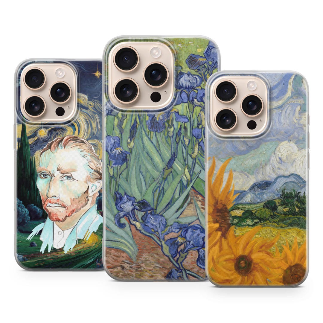 Vincent Van Gogh Phone Case Van Gogh Cover for iPhone 17 Pro Max, 16e ...