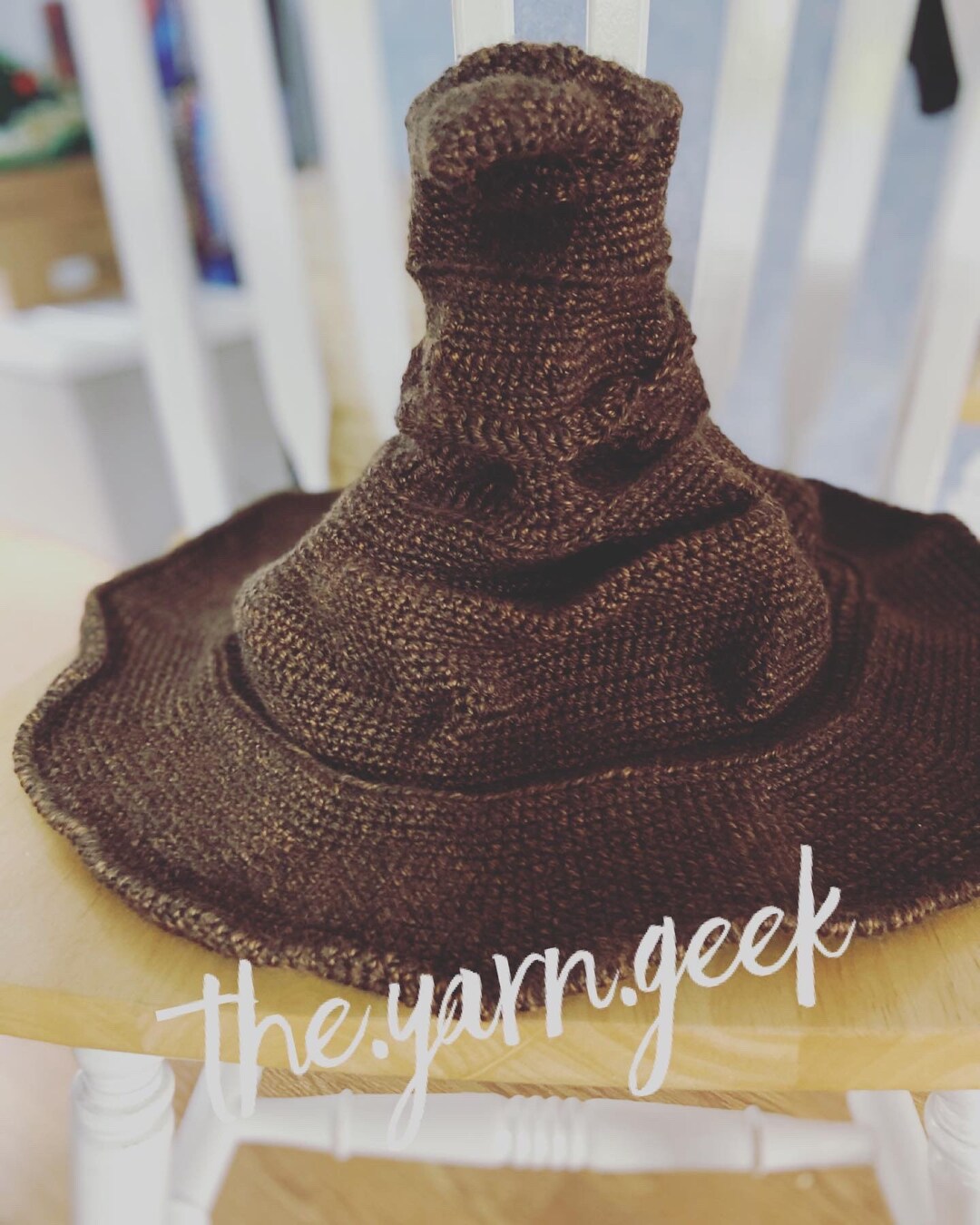 Hand-crocheted Wizard Sorting Hat - Etsy