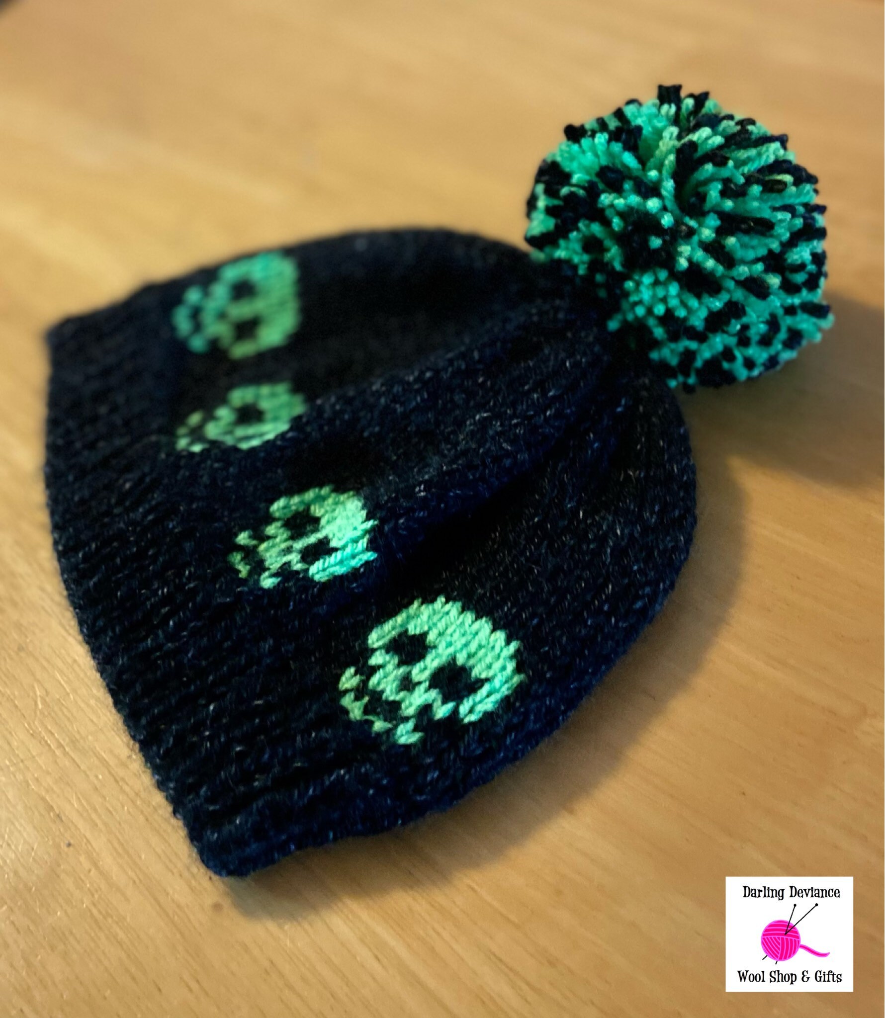 Skull Cap Beanie PDF Knitting Pattern - Etsy