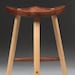 Stool Made in Sustainably Sourced Black Walnut. - Etsy