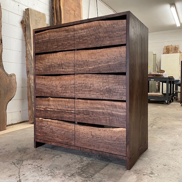 Walnut Dresser - Etsy