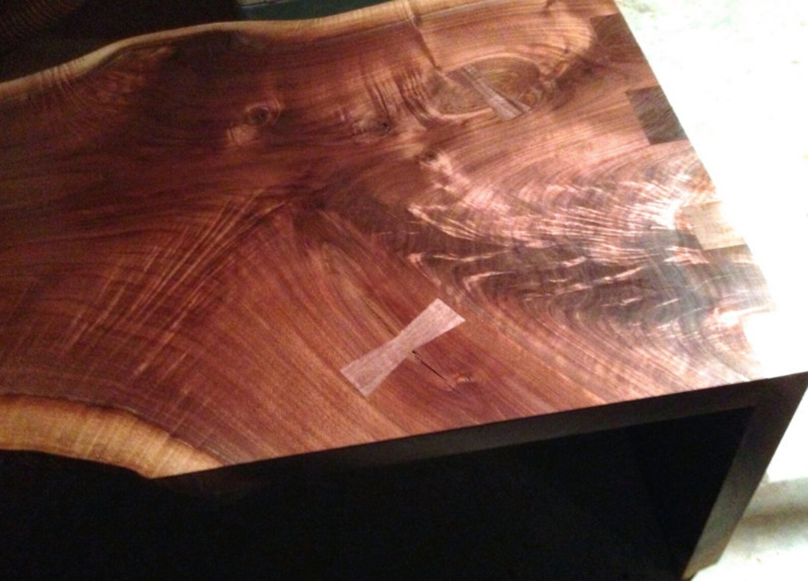 Natural Edge Coffee Table. - Etsy