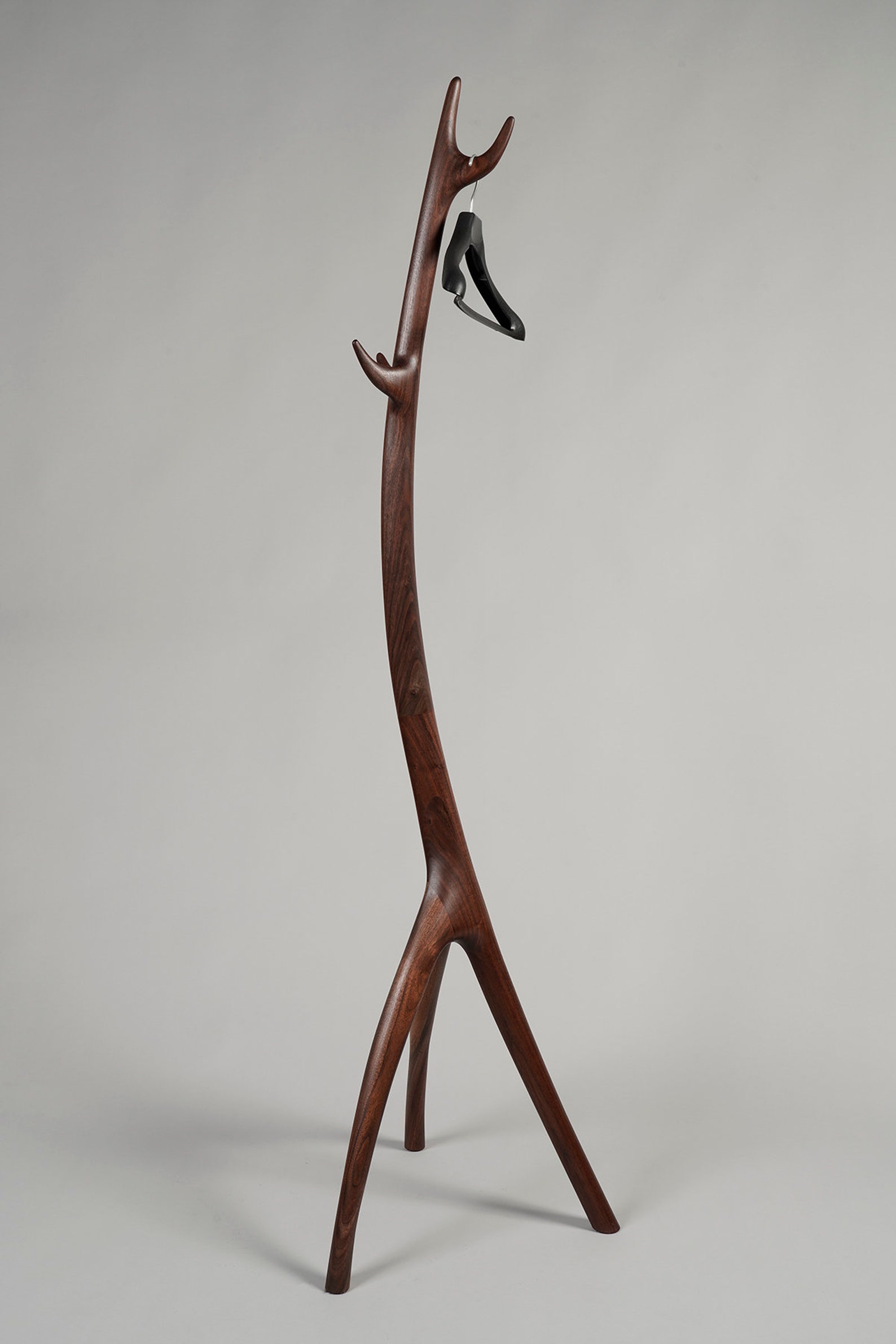 Walnut Coat Stand - Etsy