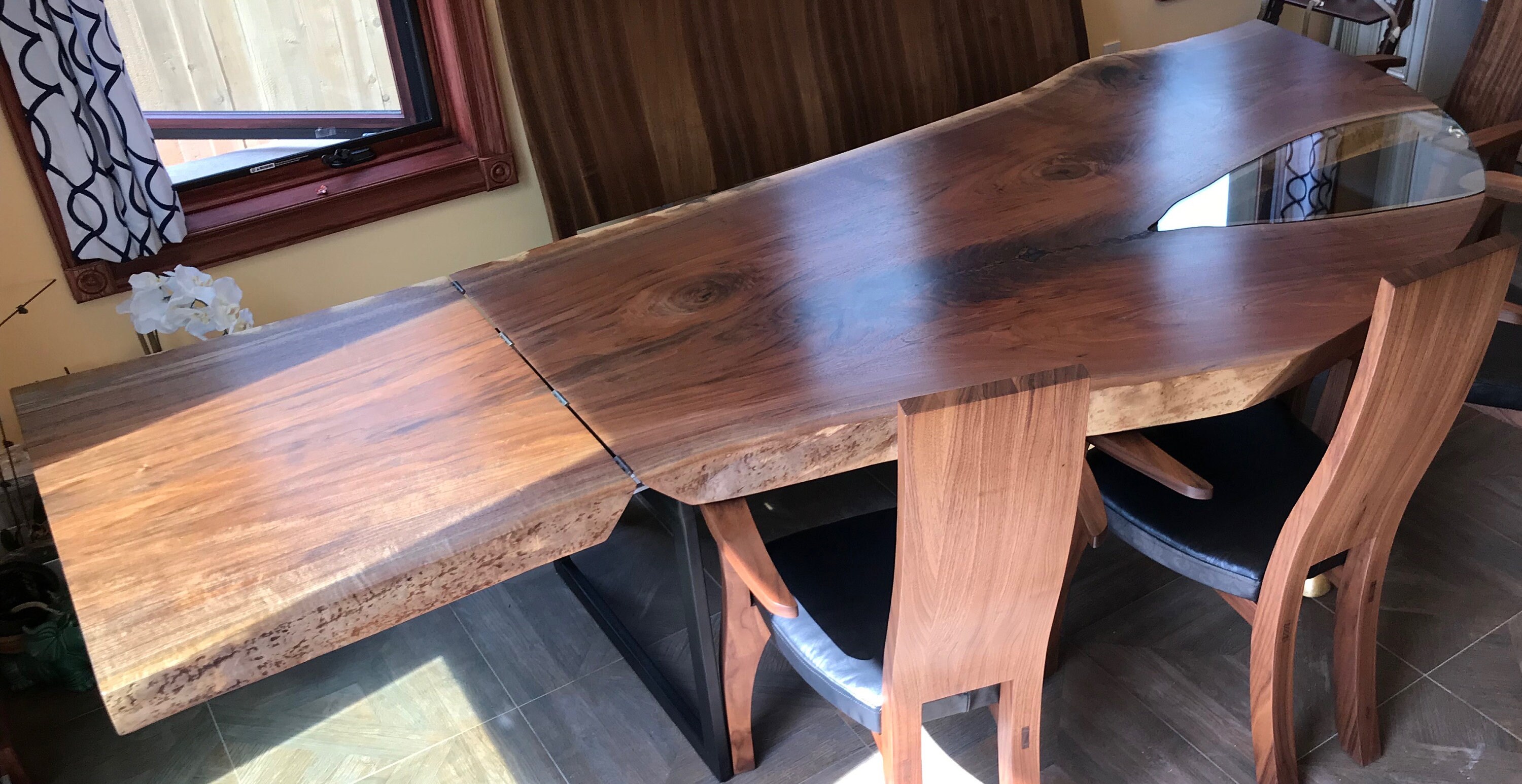 Tree of Life Walnut Dining Set - Etsy