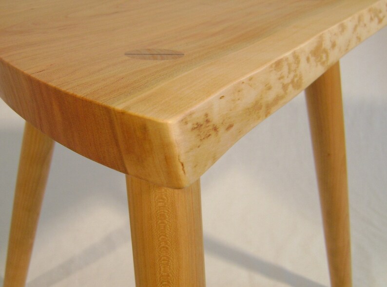 Naturalist stool made from locally harvested wild black cherry. - Etsy 日本