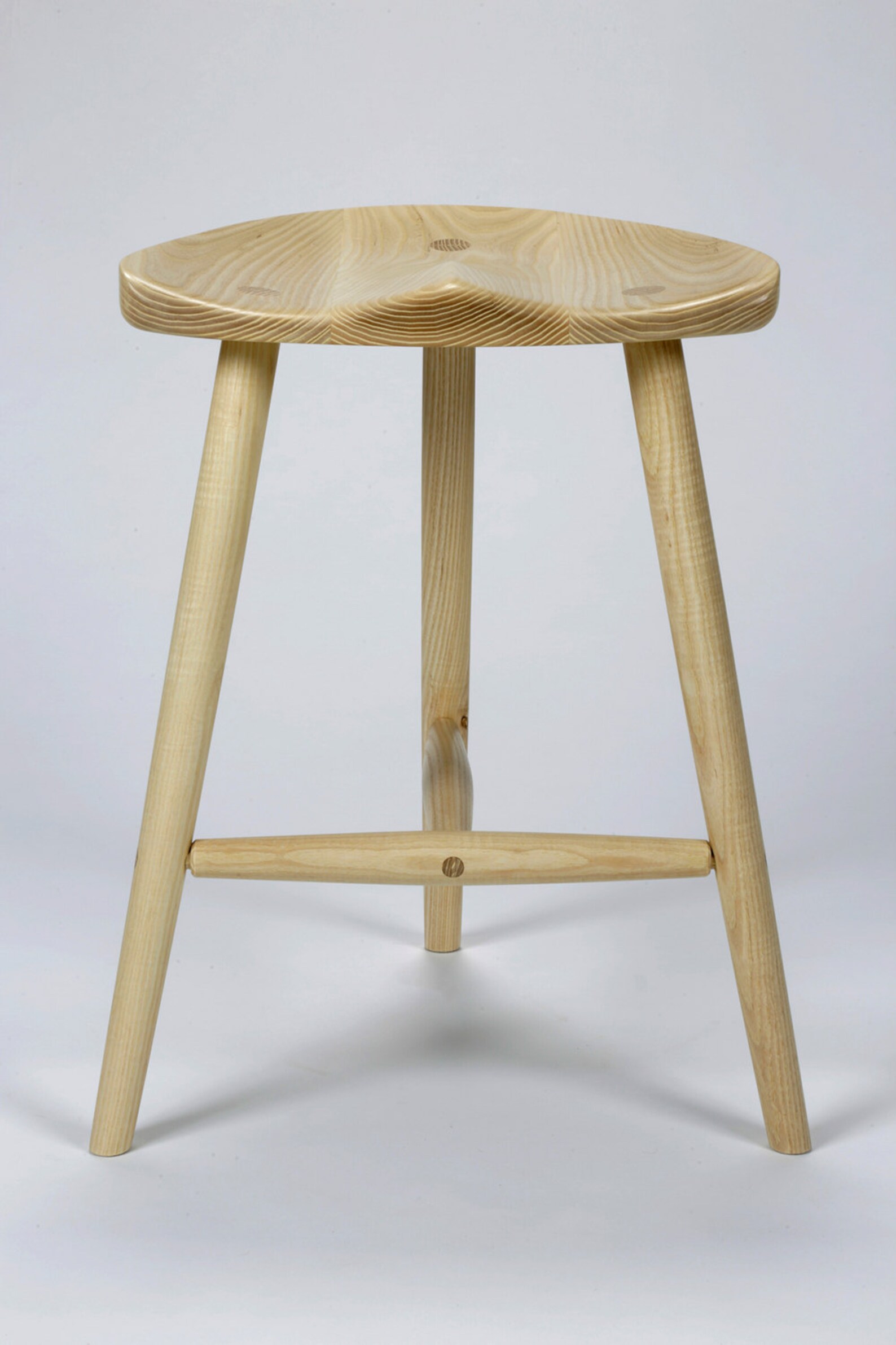 Milking Stool in White Ash - Etsy
