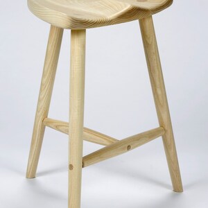 Milking Stool in White Ash - Etsy