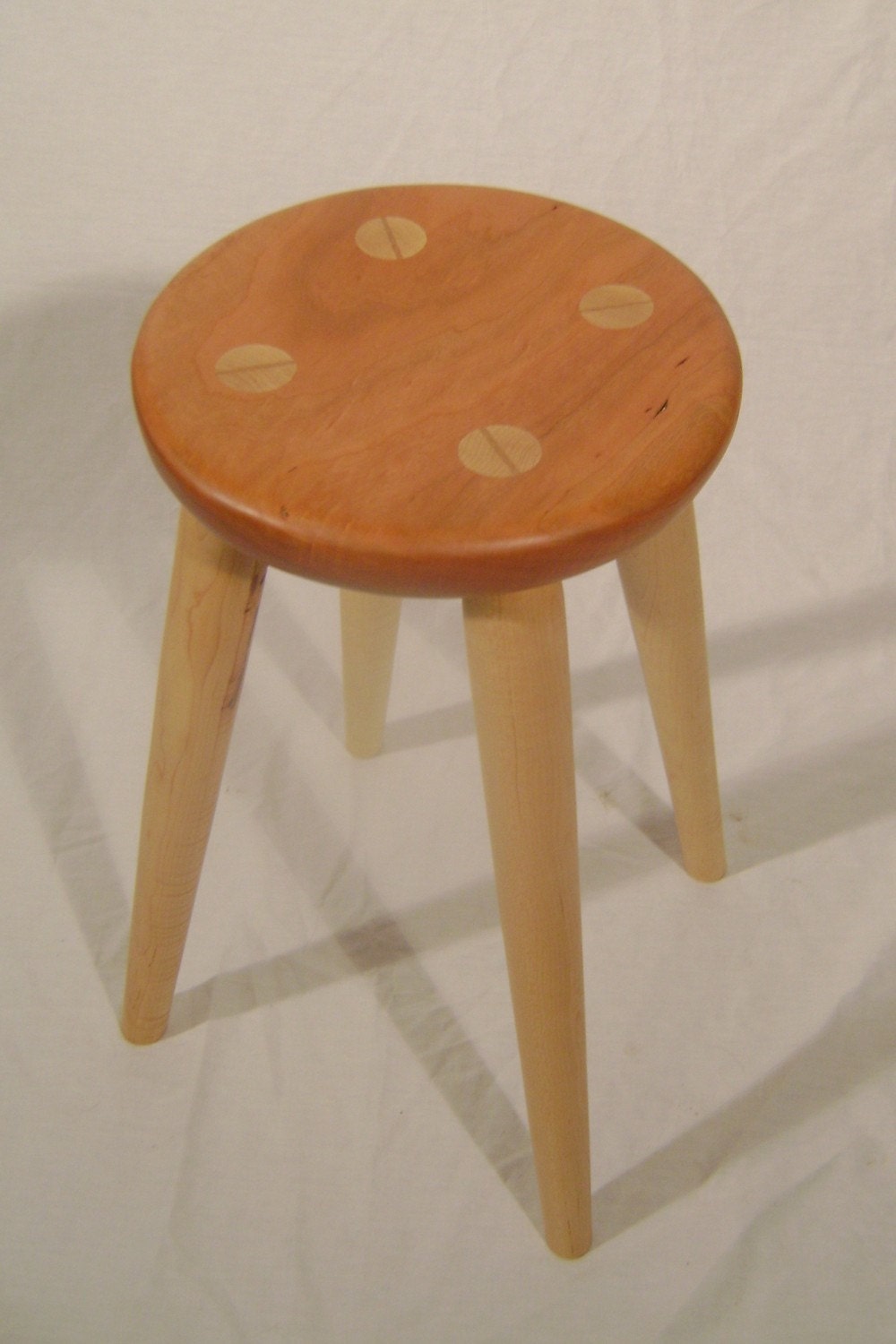 Minimalist Stool Made From Locally Harvested Hardwoods - Etsy