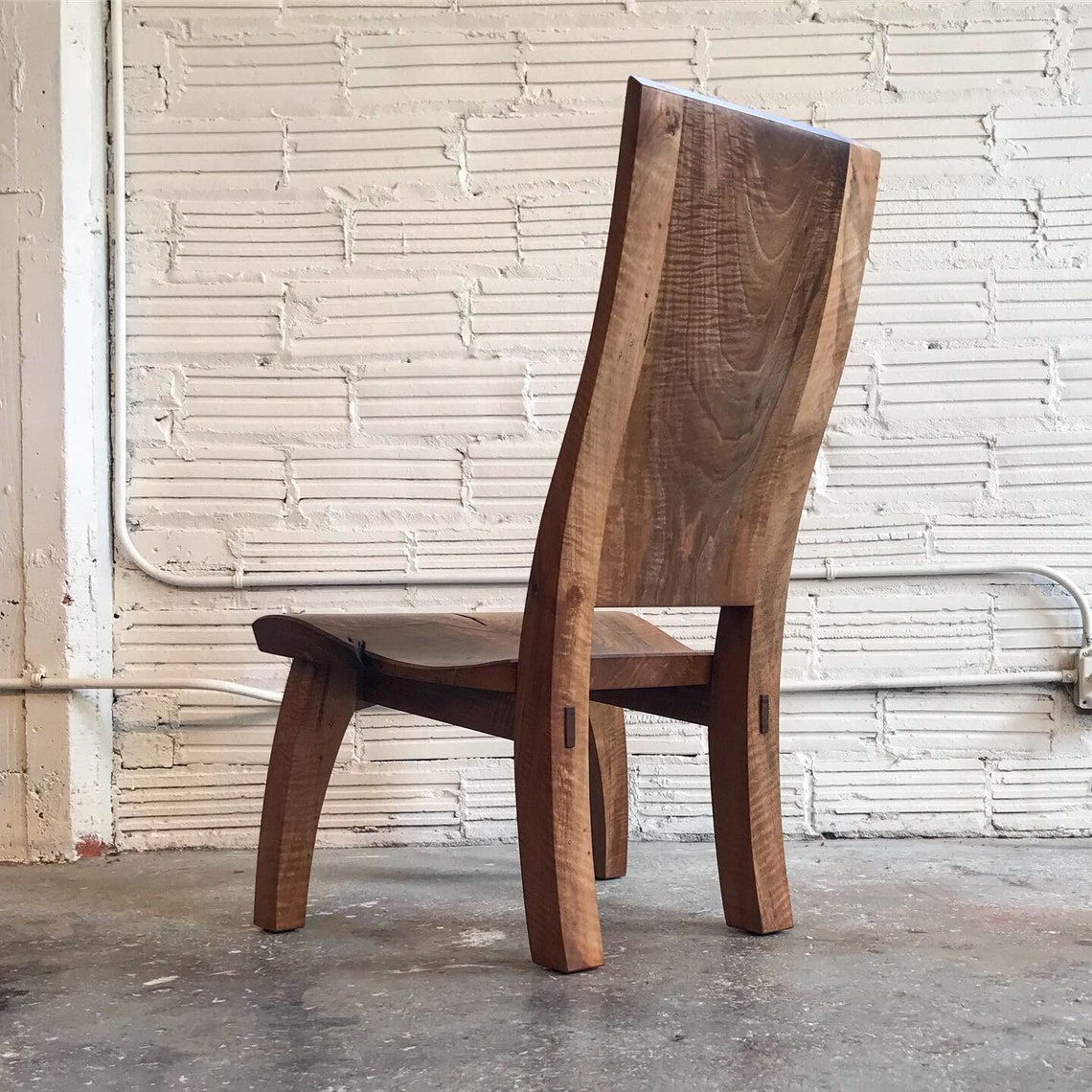 Cascade Lounge Chair in English Walnut - Etsy