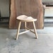 Ash Three Leg Milking Stool - Etsy
