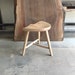 Ash Three Leg Milking Stool - Etsy