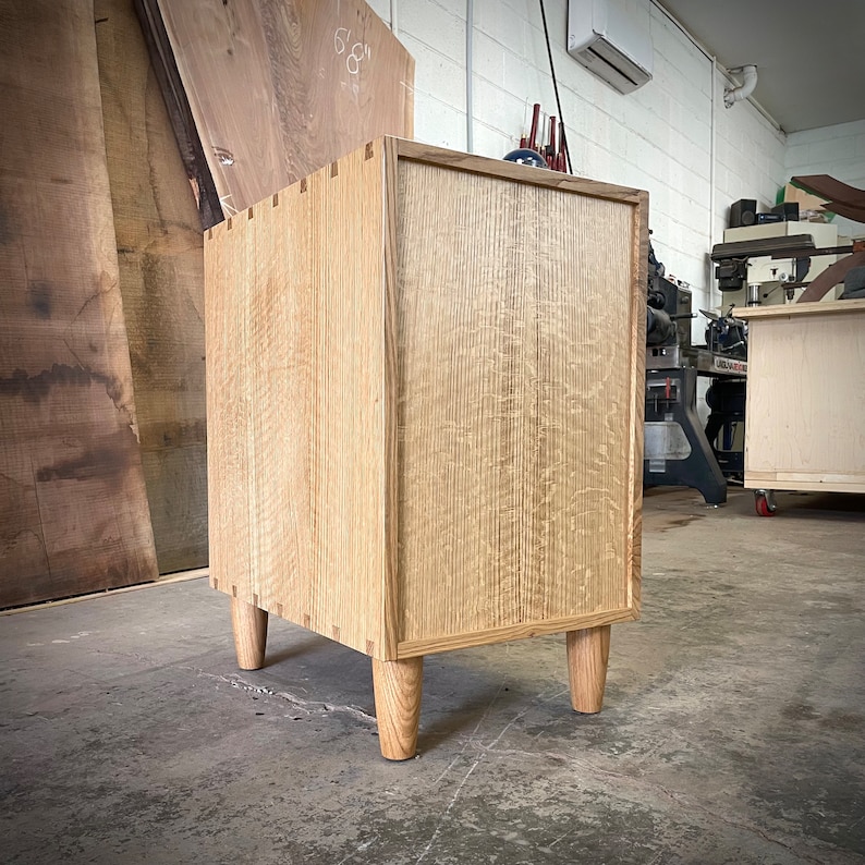 White Oak File Cabinet - Etsy