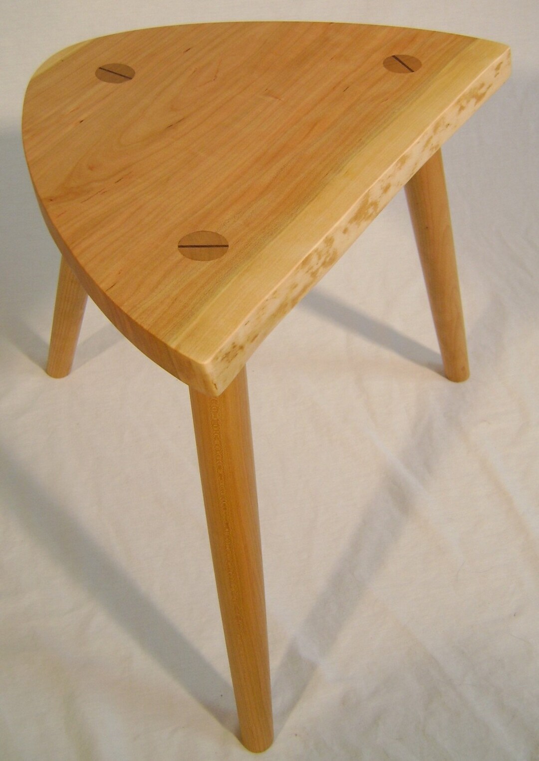 Naturalist stool made from locally harvested wild black cherry. - Etsy 日本