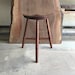Stool Made in Sustainably Sourced Black Walnut. - Etsy