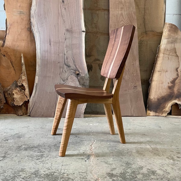 Wood Dining Chair - Etsy