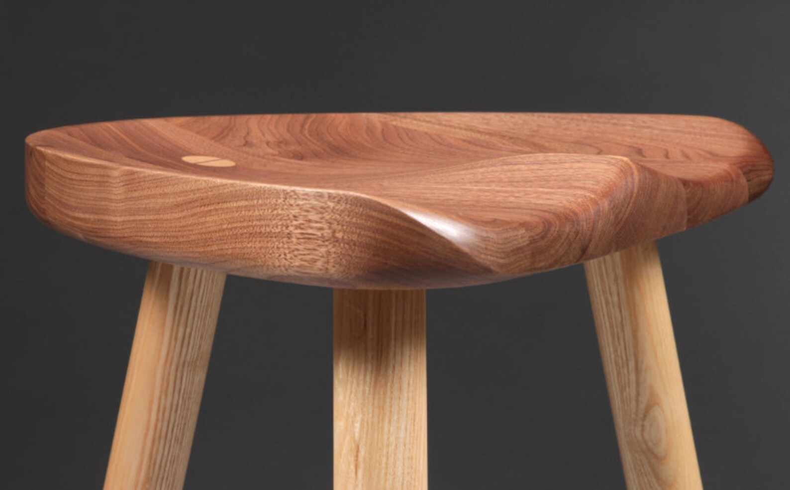 Stool Made in Sustainably Sourced Black Walnut. - Etsy