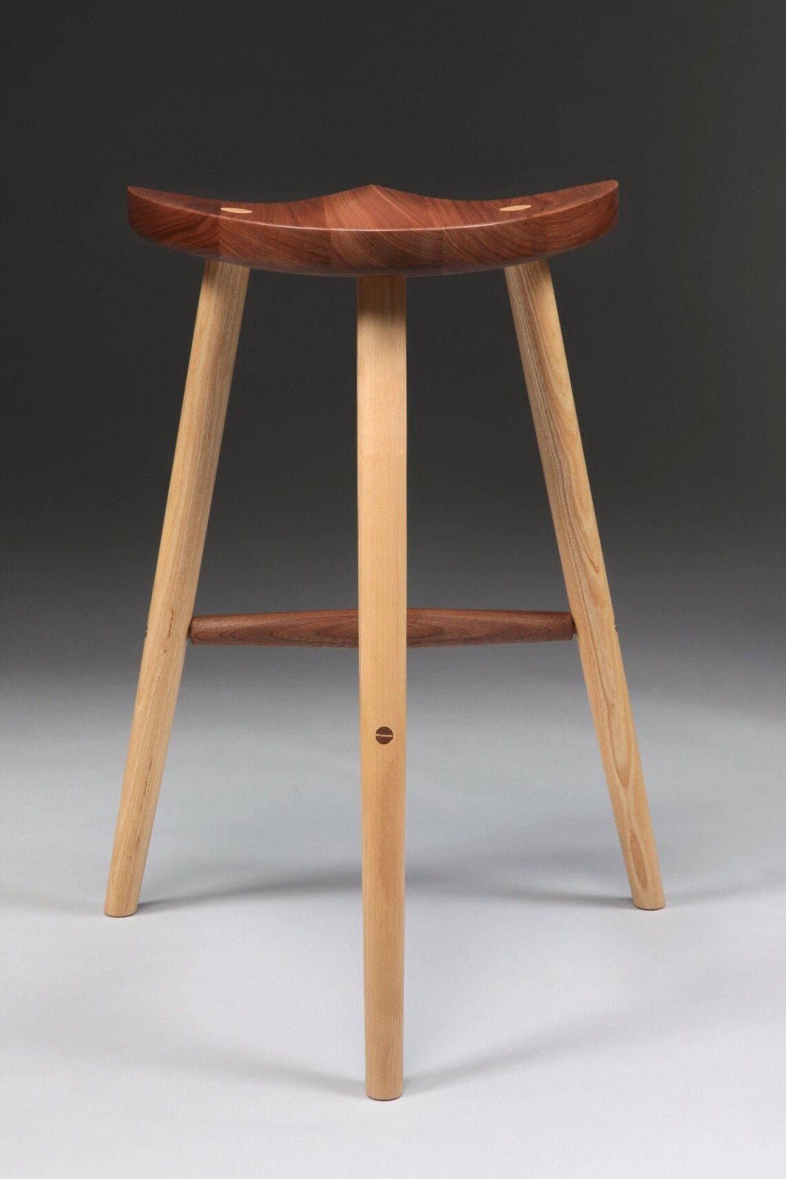Stool Made in Sustainably Sourced Black Walnut. - Etsy