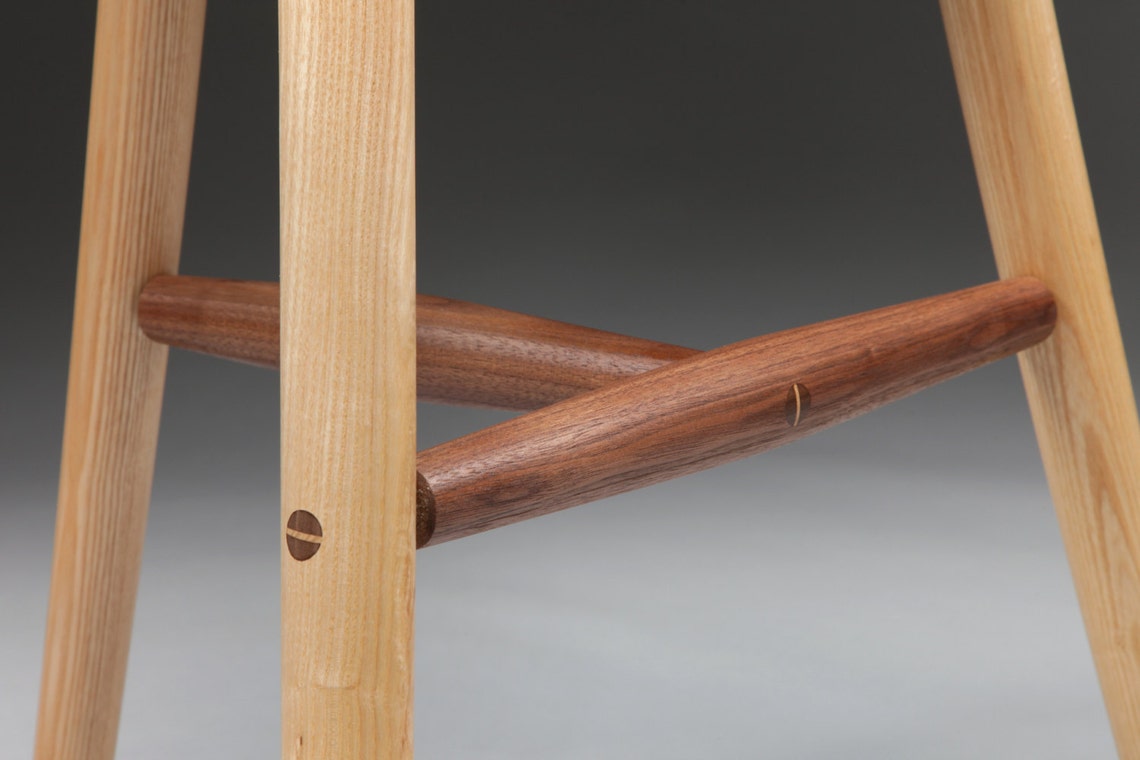 Stool Made in Sustainably Sourced Black Walnut. - Etsy