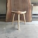 Ash Three Leg Milking Stool - Etsy