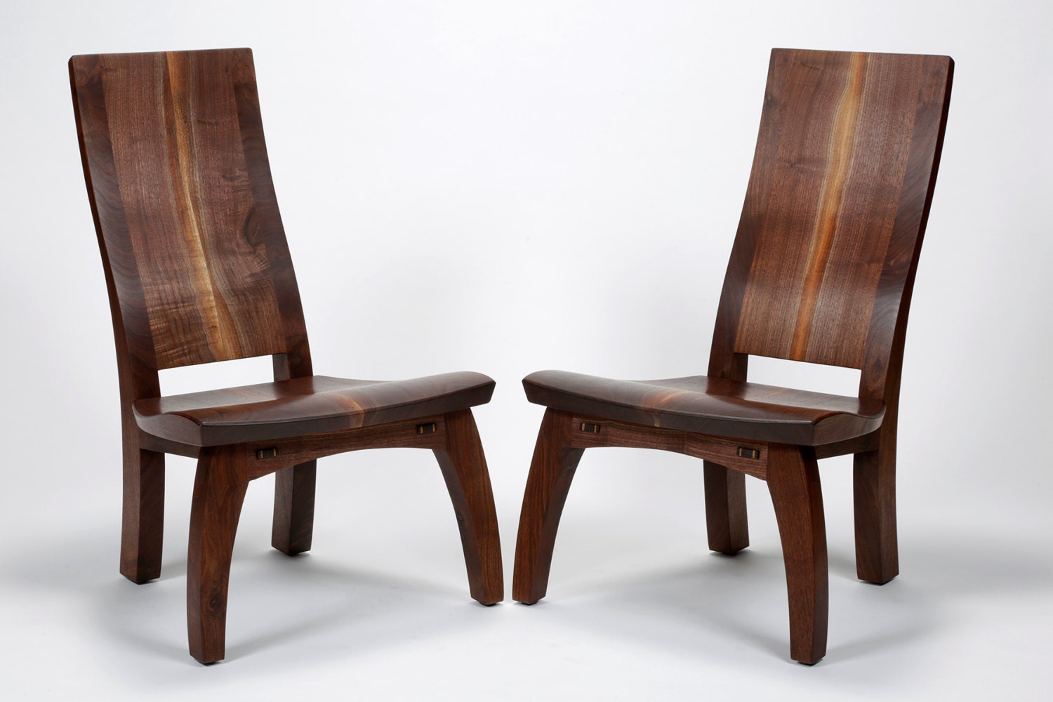 Cascade Lounge Chair in Walnut - Etsy