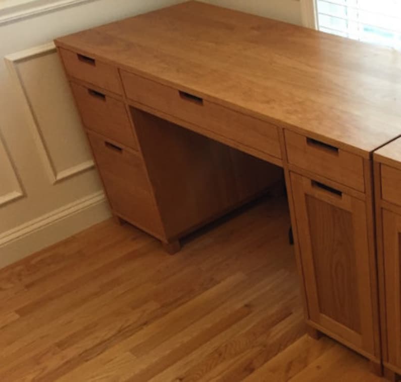 Cherry Computer Desk - Etsy