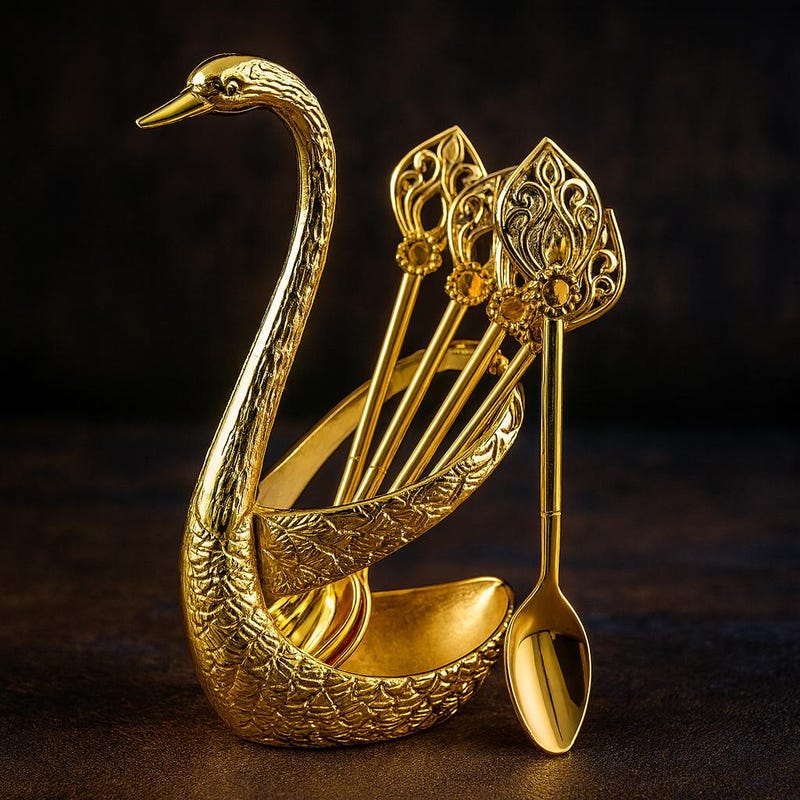 Swan Spoon Holder - Etsy