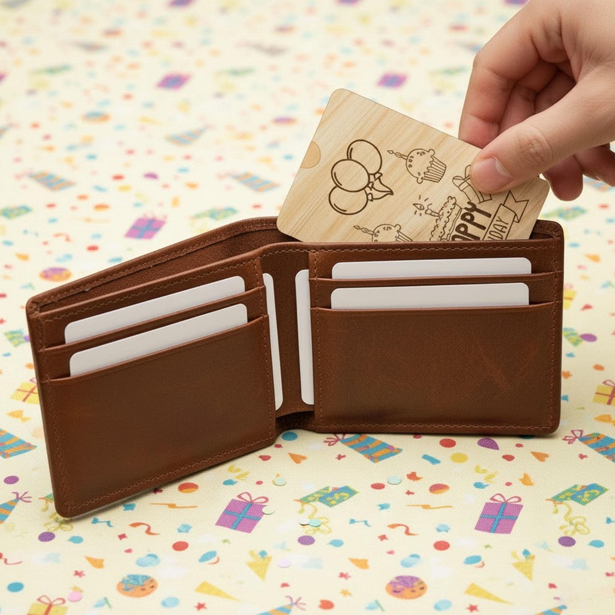 3D Sliding Gift Card Holder, Cute Gift Card Box Laser Cut, Wooden Gift ...
