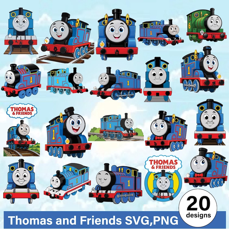 Thomas & Friends Train - Etsy UK