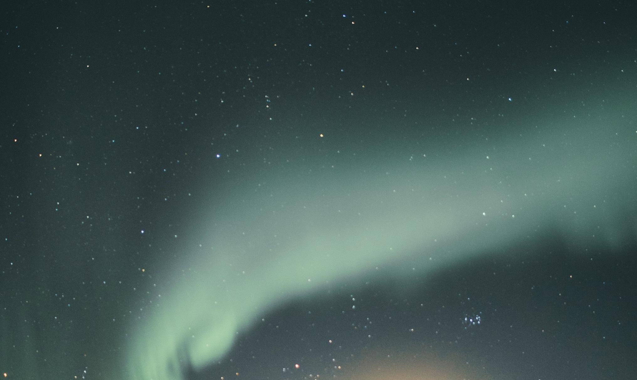 Northern Lights Over Arctic Mountains – Aurora Borealis Digital Print ...