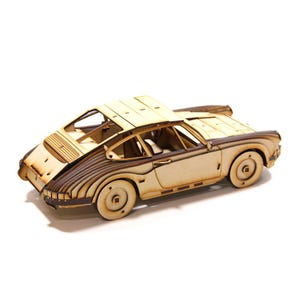 Laser Cut Porsche 911 Wood Model: SVG File (digital Download) - Etsy UK