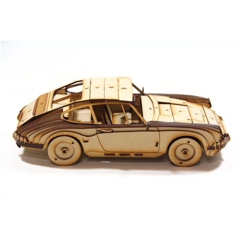 Laser Cut Porsche 911 Wood Model: SVG File (digital Download) - Etsy UK