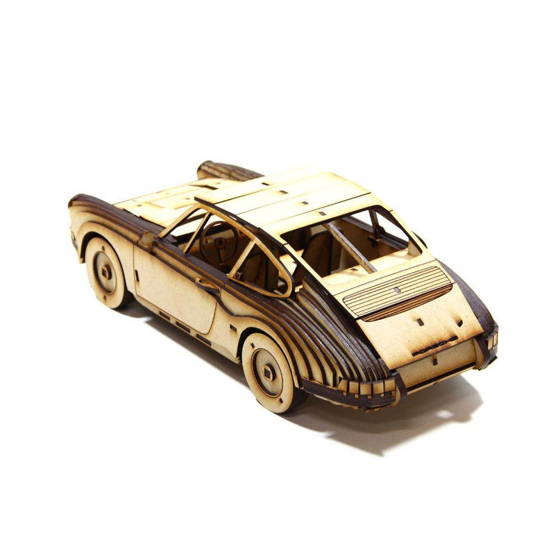 Laser Cut Porsche 911 Wood Model: SVG File (digital Download) - Etsy UK
